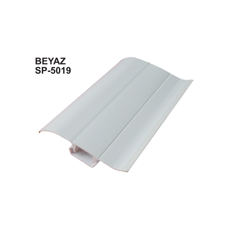 PVC Süpürgelikler -Boy 250 cm H 6 cm SP6019 beyaz | Renk Store
